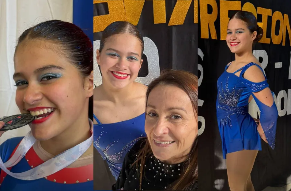 María Luz Zanabria de Central clasifica al Nacional de Patín
