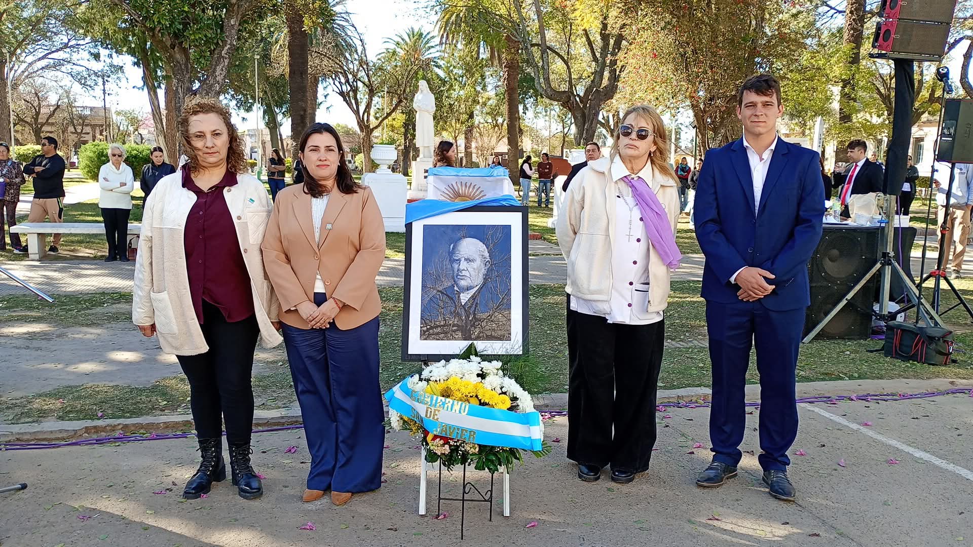 San Javier: La Intendente Maribel González encabezó el acto por el día ...