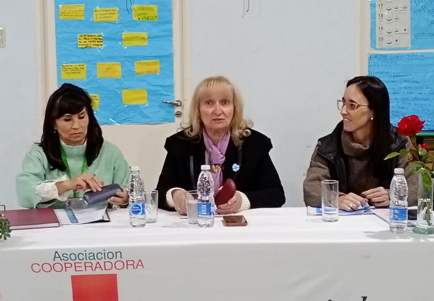 María del Carmen Riera presidenta de la Cooperadora del Hospital Rawson